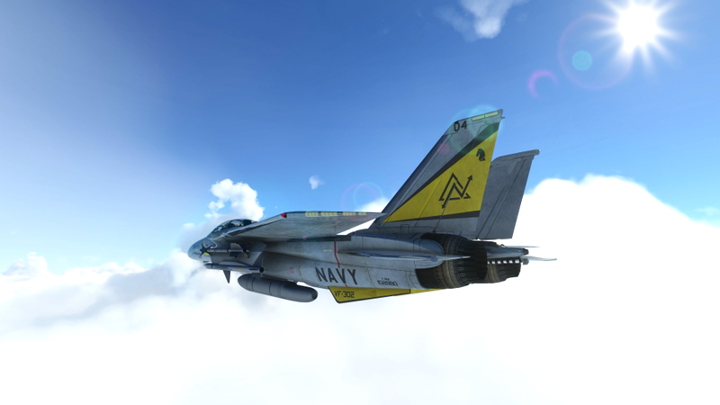 DC Designs F-14 Liveries for Microsoft Flight Simulator | MSFS