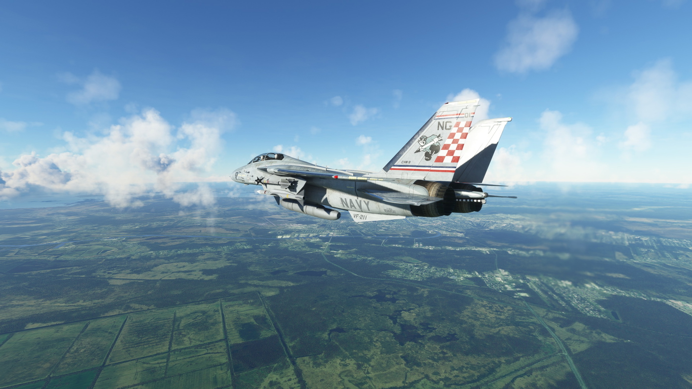 DCDesigns F-14A VF-211 Fighting Checkmates - Brutus pro Microsoft ...