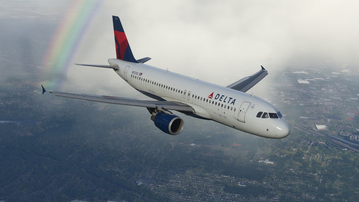 Delta (Dirty) - Fenix A320 for Microsoft Flight Simulator | MSFS