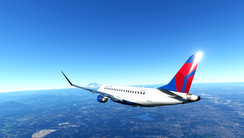 Delta E175 Enhanced Winglets for Microsoft Flight Simulator | MSFS