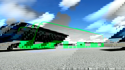 Driveable Airport Bus - Cobus 3000 » Microsoft Flight Simulator