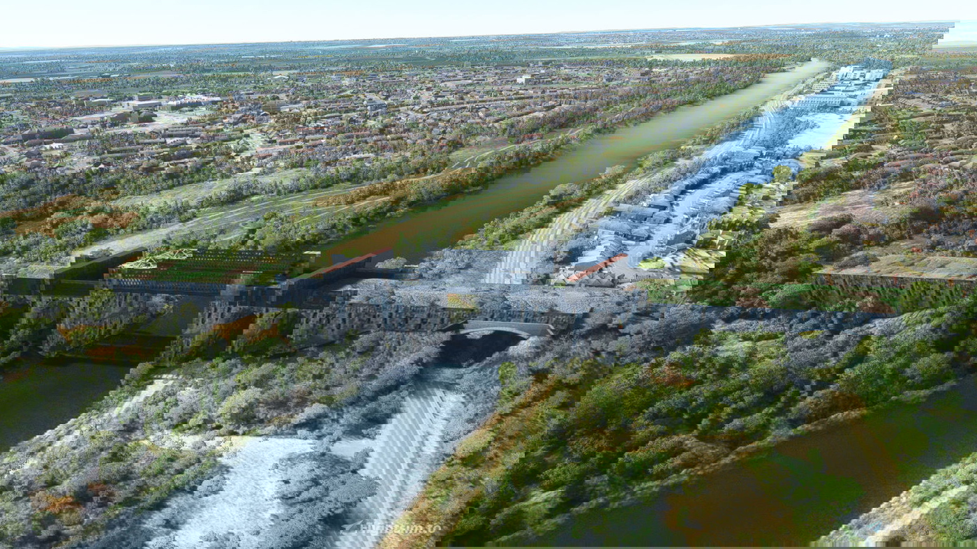 EGCB Barton Surroundings hand-crafted for Microsoft Flight Simulator | MSFS