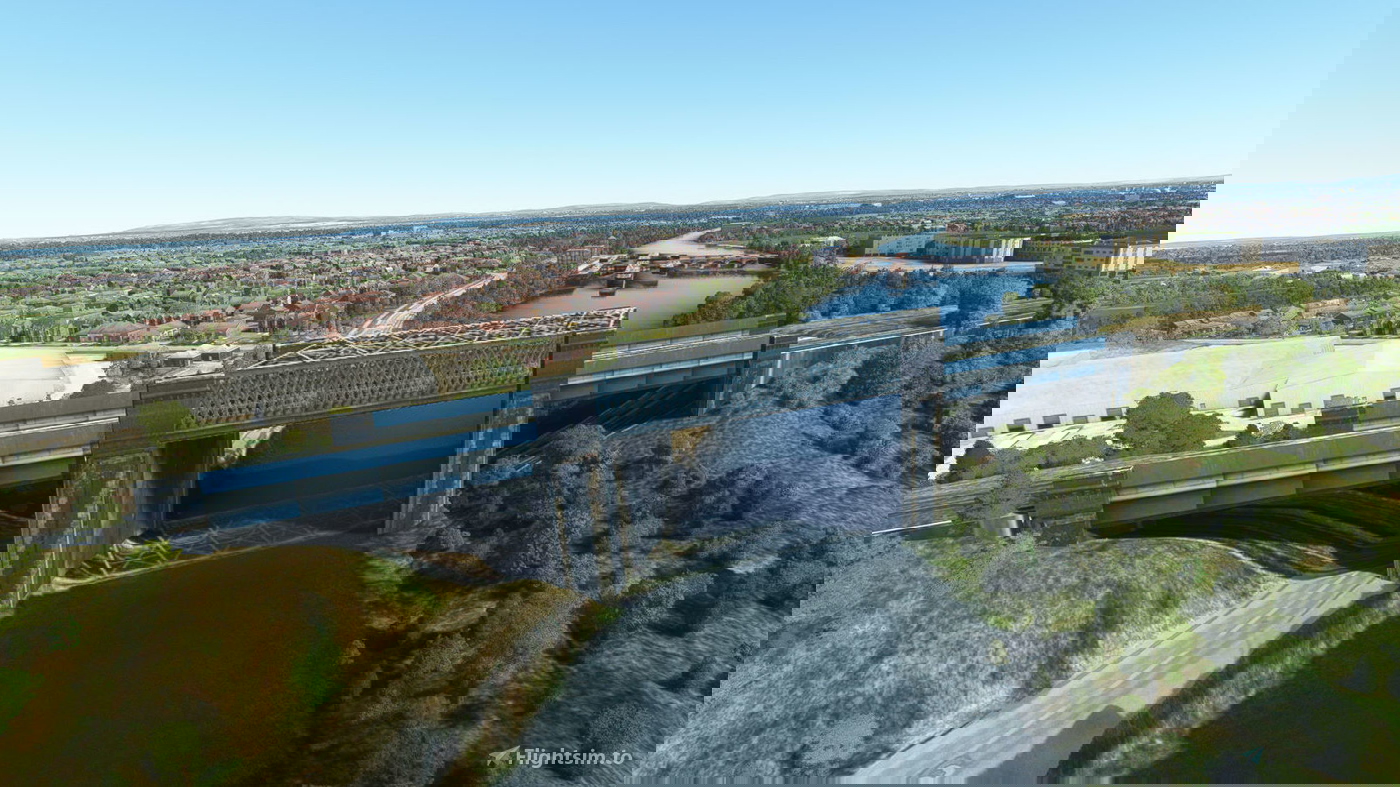 EGCB Barton Surroundings hand-crafted for Microsoft Flight Simulator | MSFS