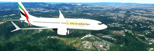 Emirates-737 » Microsoft Flight Simulator