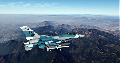 F-16C 18th Aggressor Squadron - Blue Splinter Skin » Microsoft Flight ...