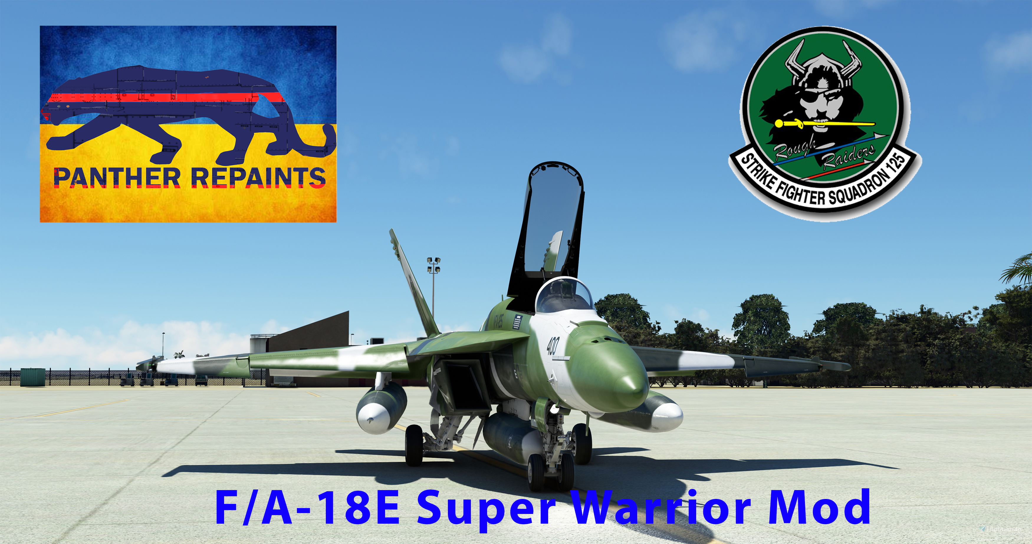 FA18E_VFA 125 Marines '"Rough Raiders with Super Warrior Mod" для ...