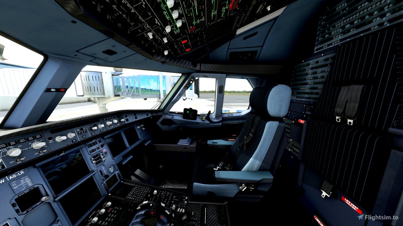 [FBW A32NX] - Brand New Carbon Cockpit » Microsoft Flight Simulator