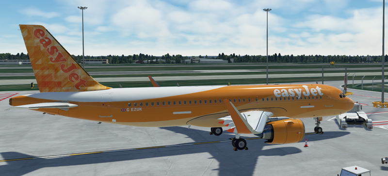 FBW A32NX EasyJet New Concept Livery for Microsoft Flight Simulator | MSFS