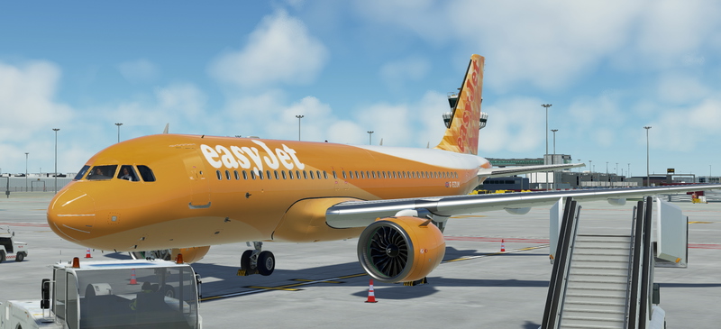 FBW A32NX EasyJet New Concept Livery for Microsoft Flight Simulator | MSFS