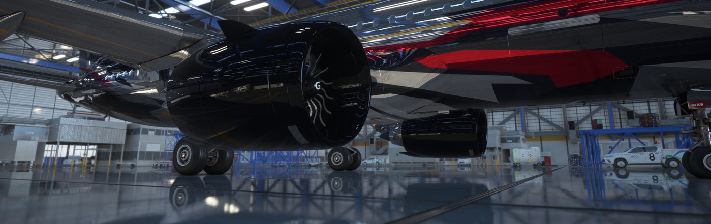FBW A32NX RED-CHROME LIVERY for Microsoft Flight Simulator | MSFS