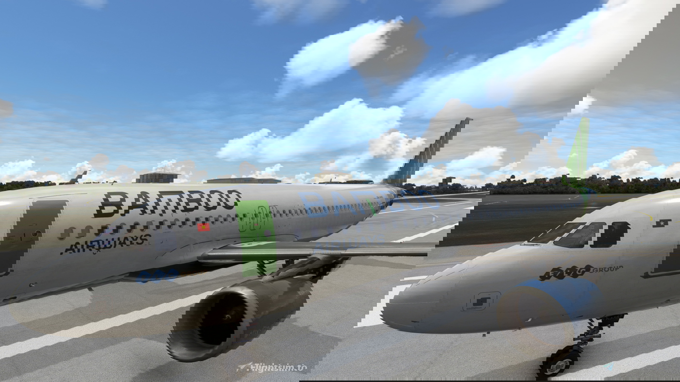 FENIX 320 Bamboo Airways (VN-A587) [4K/8K] (Fictional) for Microsoft Flight Simulator | MSFS