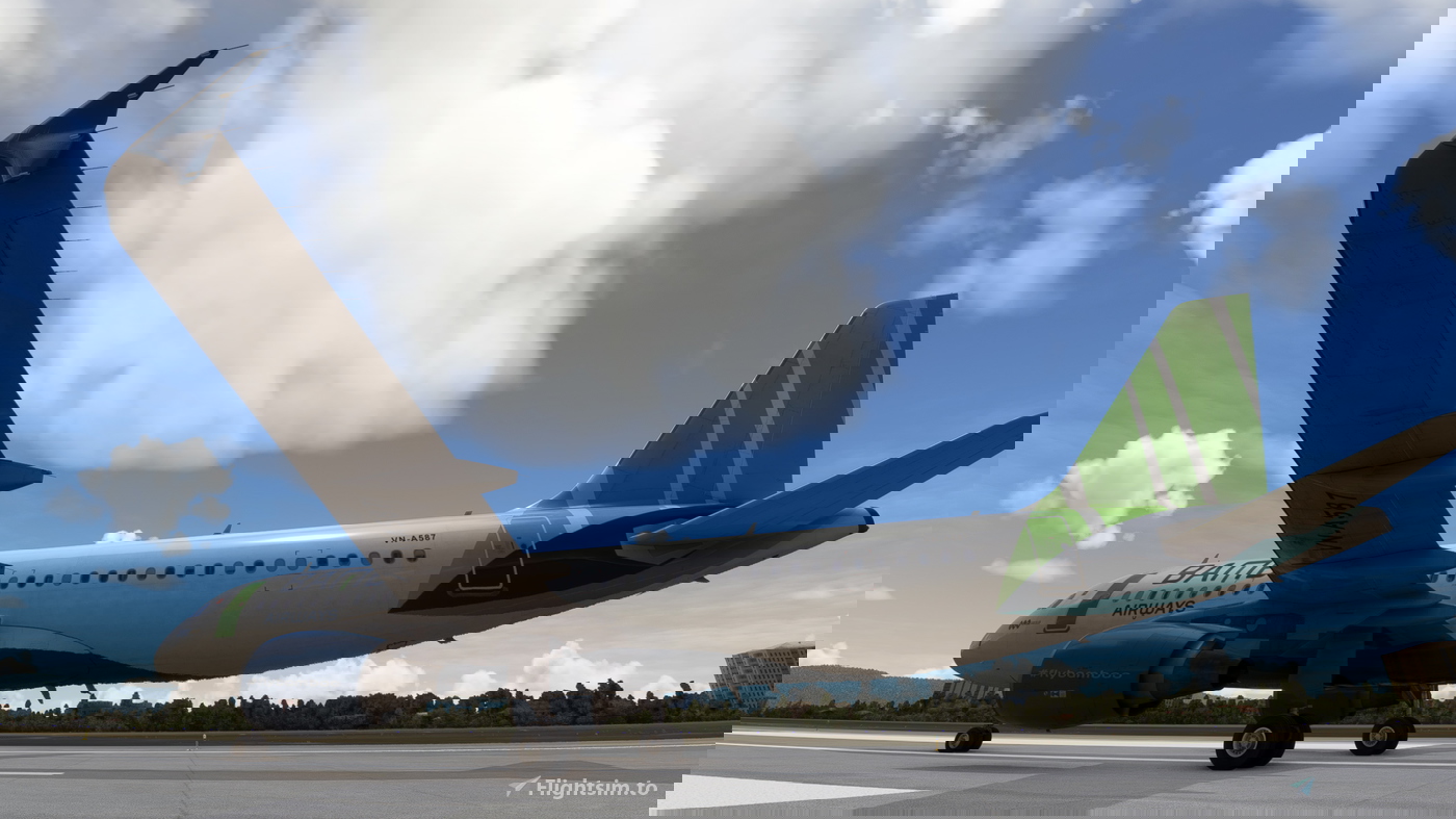 FENIX 320 Bamboo Airways (VN-A587) [4K/8K] (Fictional) for Microsoft Flight Simulator | MSFS
