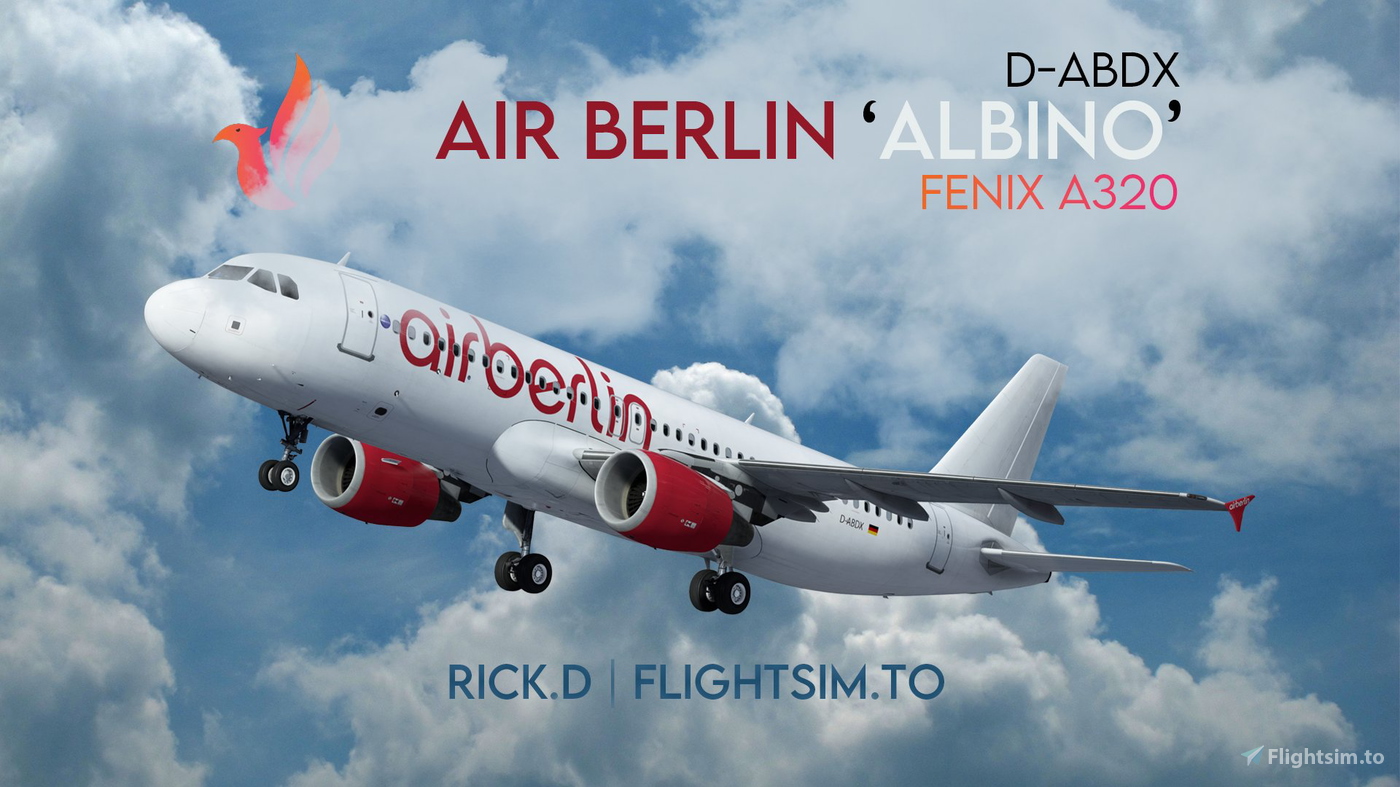 ️ Fenix A320 | Airberlin "Albino" | D-ABDX [8K] for Microsoft Flight ...