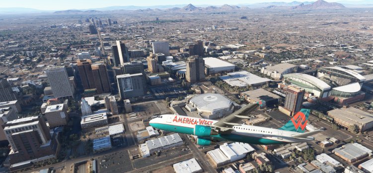 Fenix A320 America West (N655AW) for Microsoft Flight Simulator | MSFS
