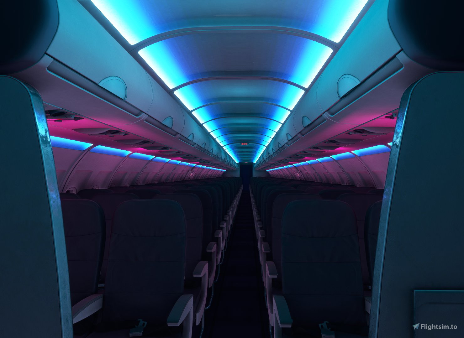 Fenix A320 | Cabin Light for Microsoft Flight Simulator | MSFS