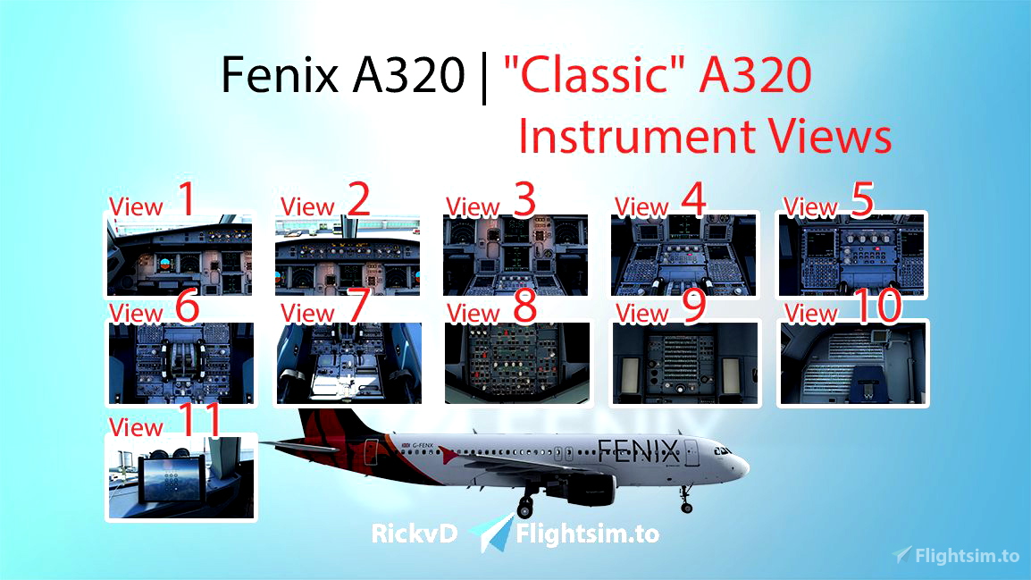 Custom Views - Fenix Simulations A320 Add-Ons for Microsoft Flight Simulator | Flightsim.to