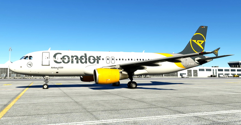 Fenix A320 Condor D-AICS for Microsoft Flight Simulator | MSFS