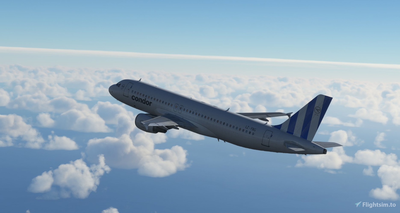 FENIX A320 | CONDOR LZ-FBG [8K] with cabin für Microsoft Flight ...