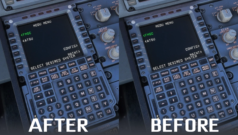 Fenix A320 Downscaled Cockpit Textures - FPS/stutter Improvement for Microsoft Flight Simulator ...