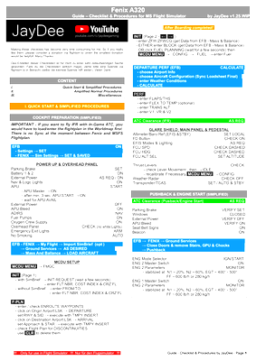 Cessna Citation CJ4 - JDs Comprehensive Checklist & Procedures for ...