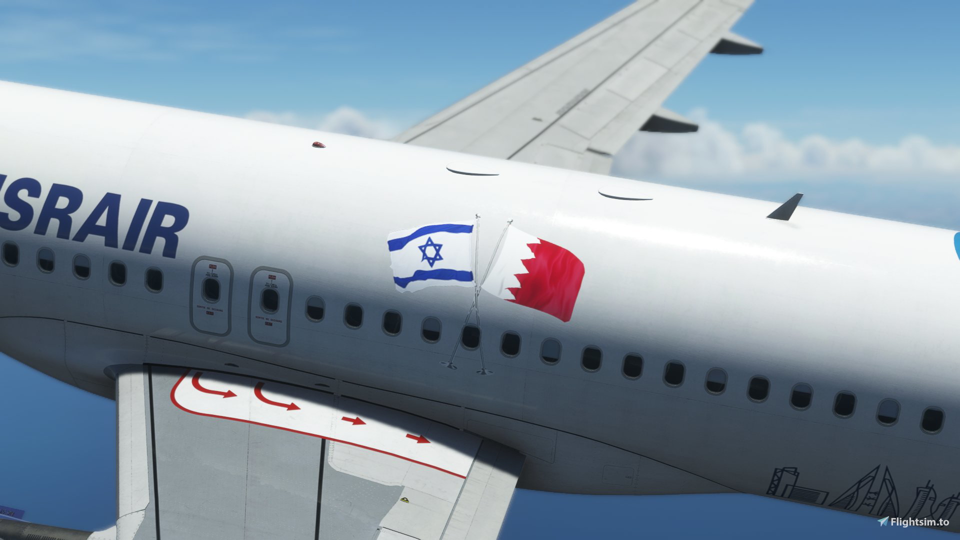 FENIX A320 | ISRAIR 4X-ABG Bahrain - MSFS Add-on - Flightsim.to