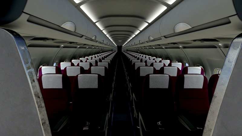 Threads - Fenix A320 | Qatar Airways A7-LAA | 2 Versions | Cabin | 8K & 4K for Microsoft Flight ...