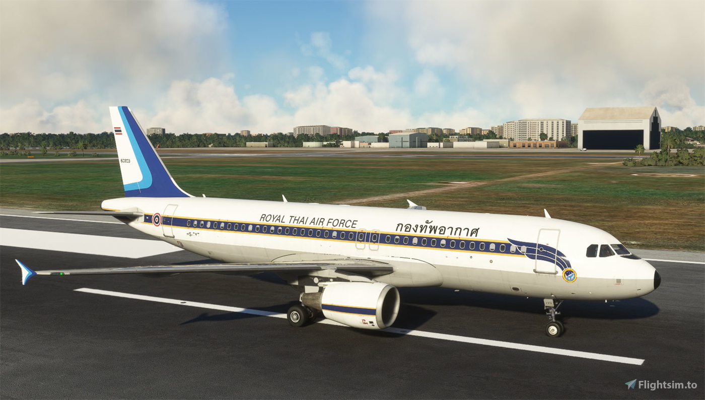 Fenix A320 | Royal Thai Air Force | HS -TYT for Microsoft Flight ...