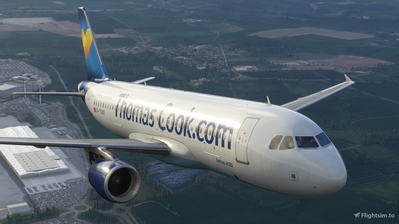 Fenix A320 | Thomas Cook (G-TCAD) for Microsoft Flight Simulator | MSFS