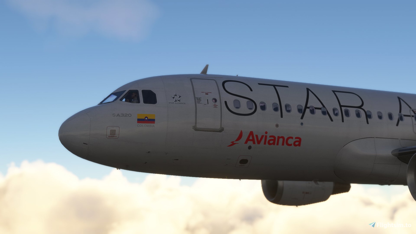 Fenix Airbus A320 Avianca Star Alliance | 4K för Microsoft Flight ...
