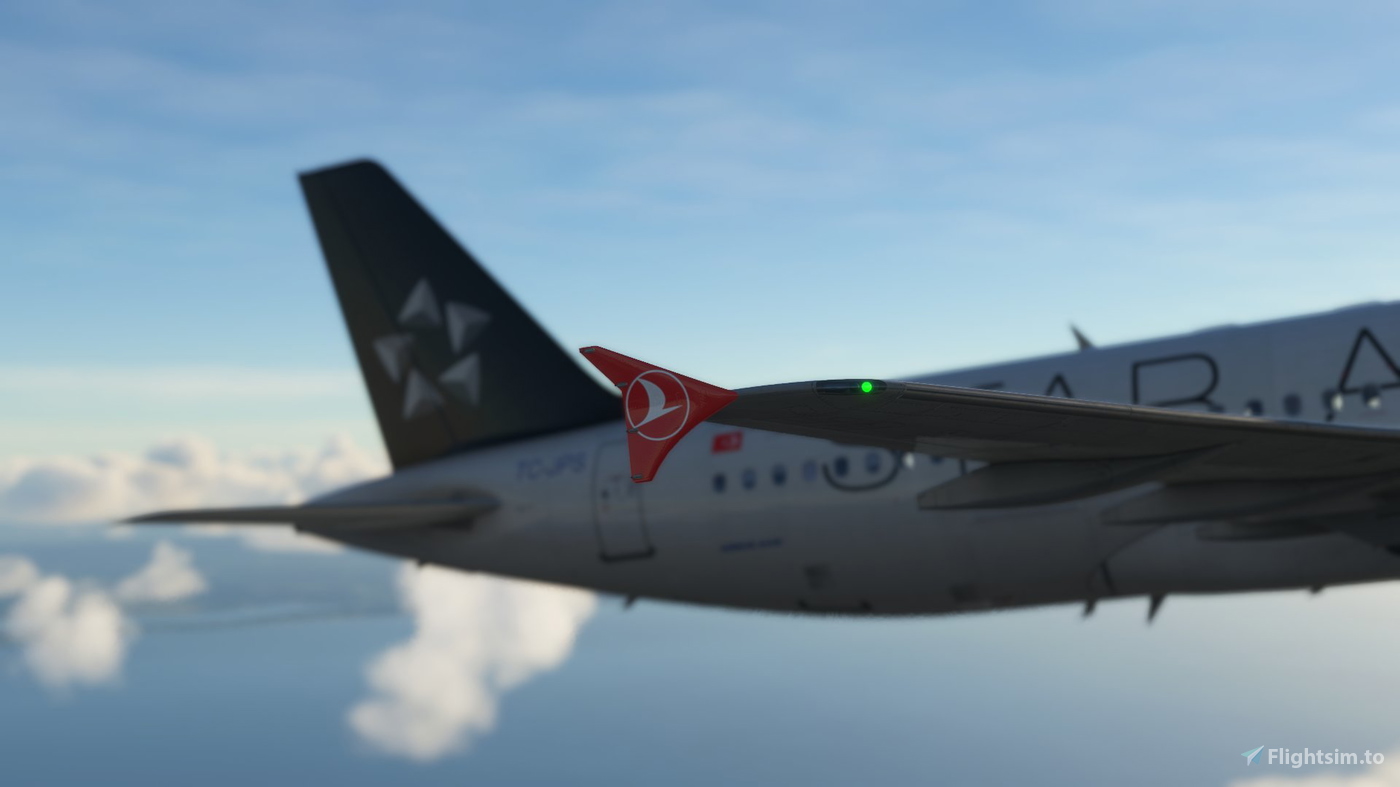Fenix Airbus A320 Turkish Airlines Star Alliance | 4K for Microsoft Flight Simulator | MSFS