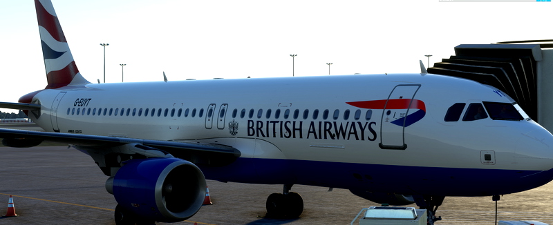Fenix British Airways A320 with BA interior for Microsoft Flight ...