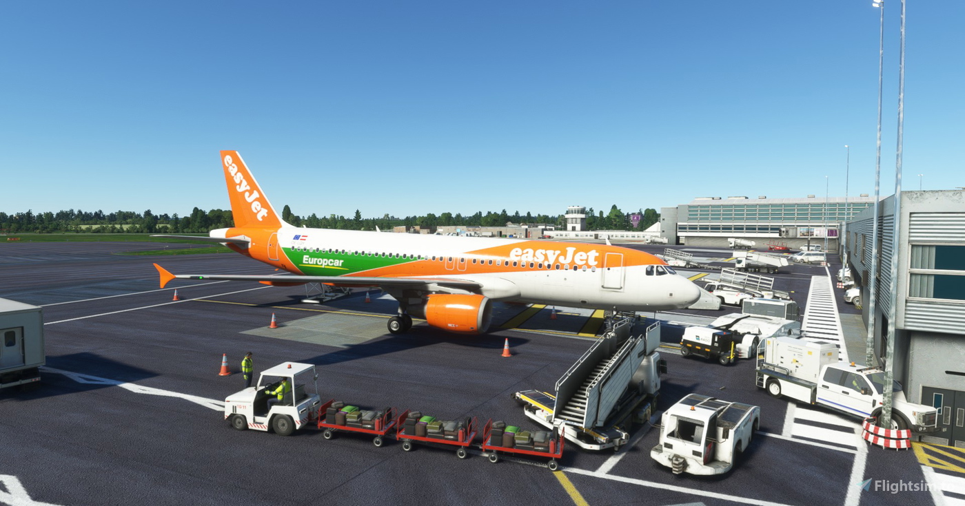 FENIX | EASYJET OE-LQY | aka Europcar with Cabin for Microsoft Flight ...