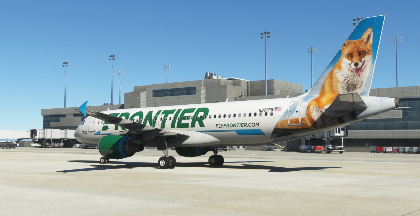 Fenix Frontier Airlines | N229FR | Peachy the Fox | [8K & 4K] for ...