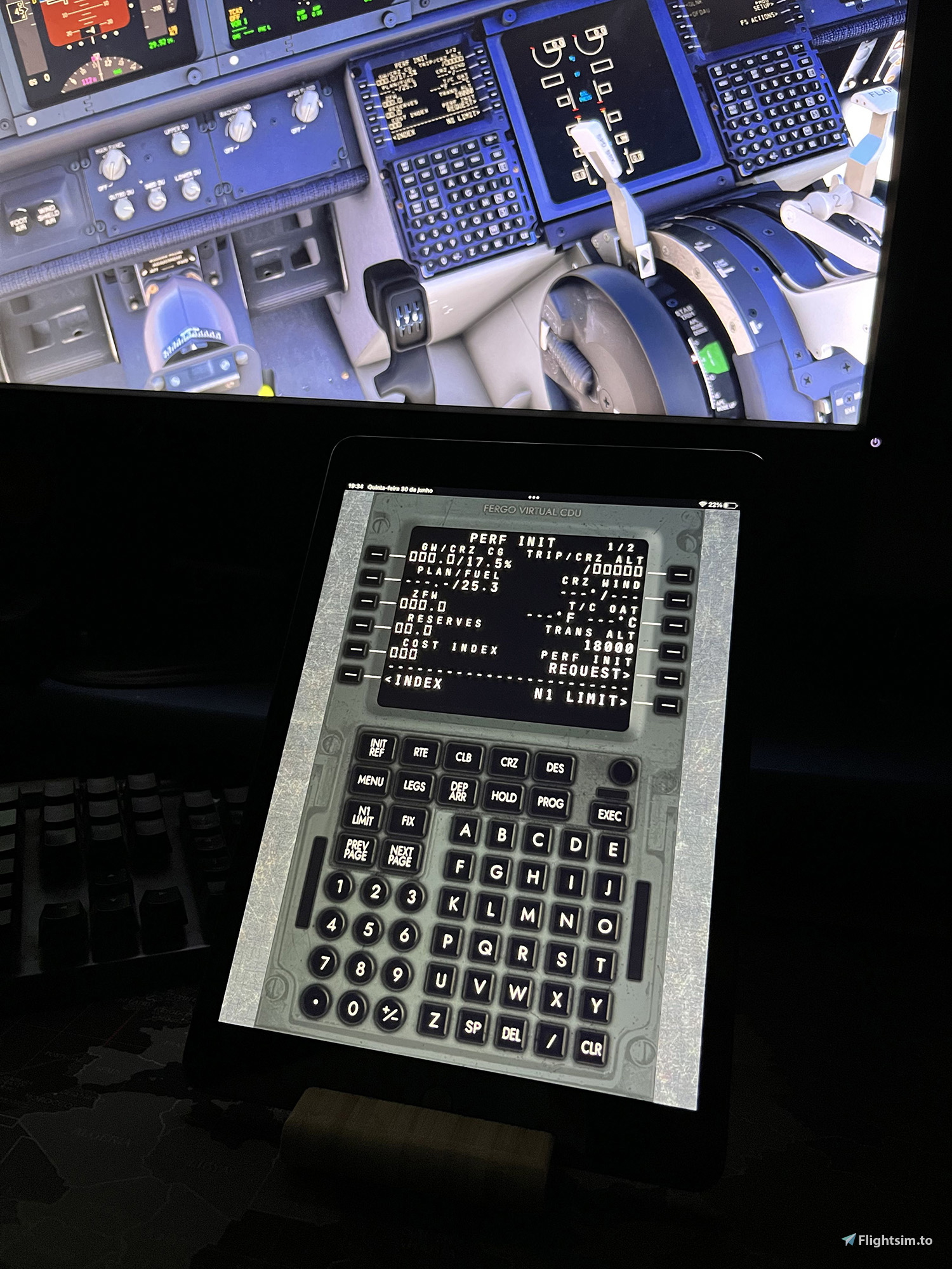 Fergo Simworks - Fergo Virtual CDU - PMDG 737 for Microsoft Flight ...