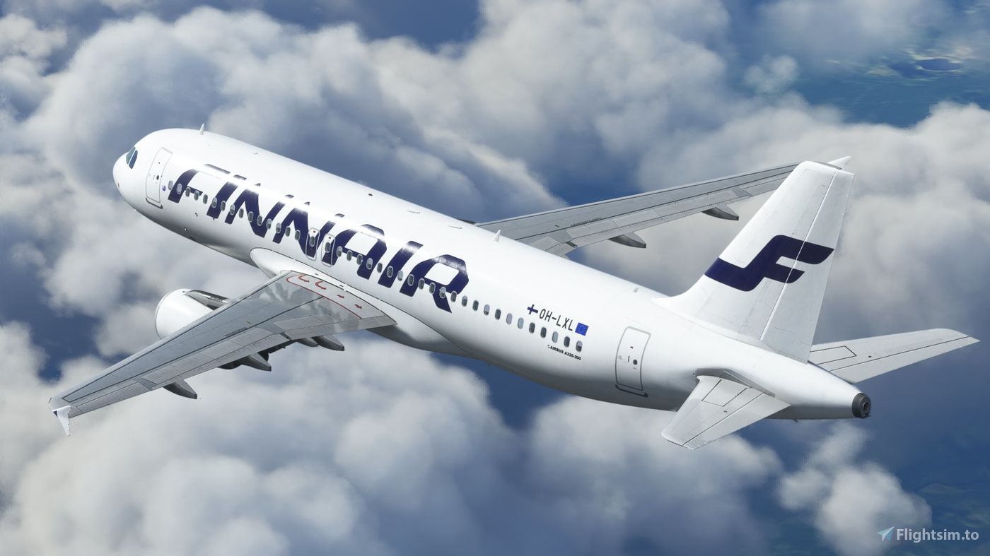 Finnair [4K & 8K] OH-LXL - Fenix A320 for Microsoft Flight Simulator | MSFS