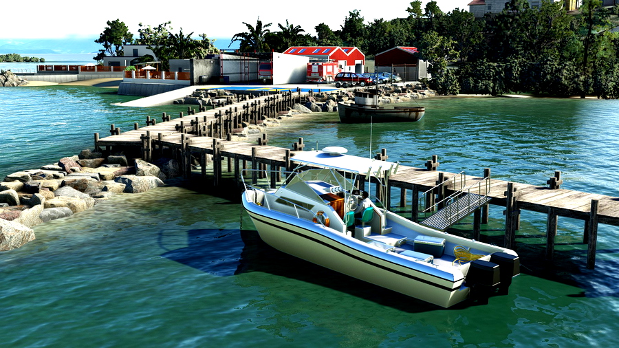 Marine RM - Fishing Boats Driveable Pack for MSFS for MSFS