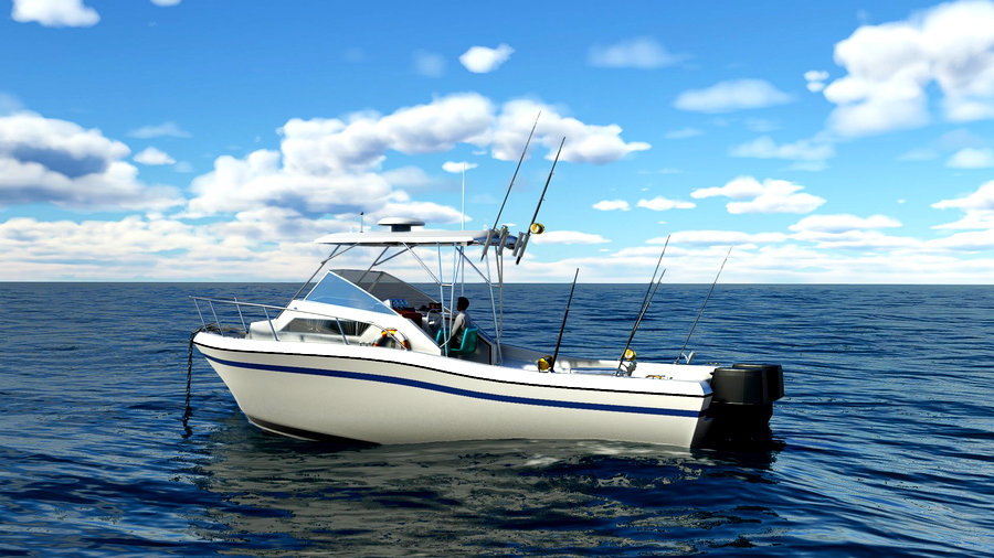 Marine RM - Fishing Boats Driveable Pack for MSFS for MSFS