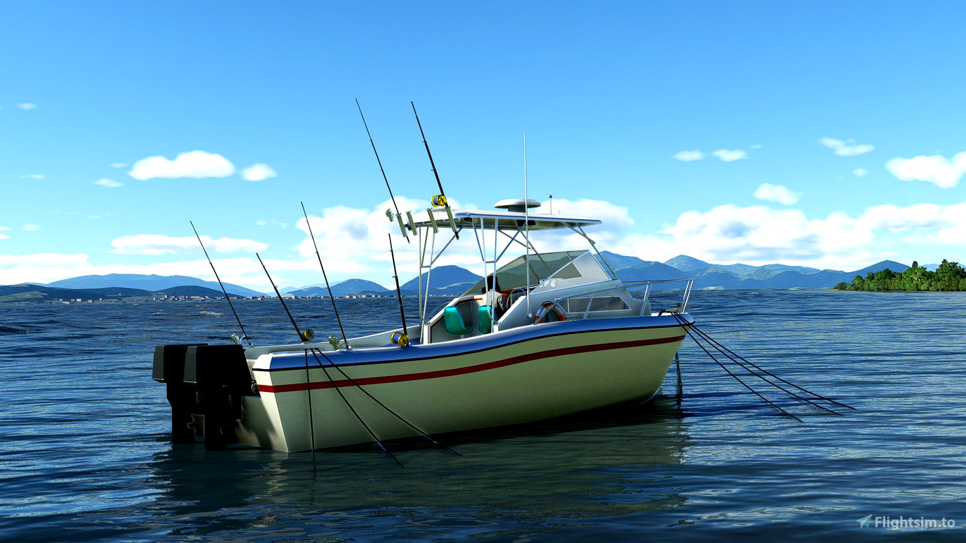 Marine RM - Fishing Boats Driveable Pack for MSFS for MSFS