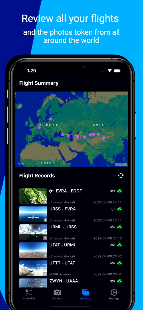 SimFlyPad default checklist template » Microsoft Flight Simulator