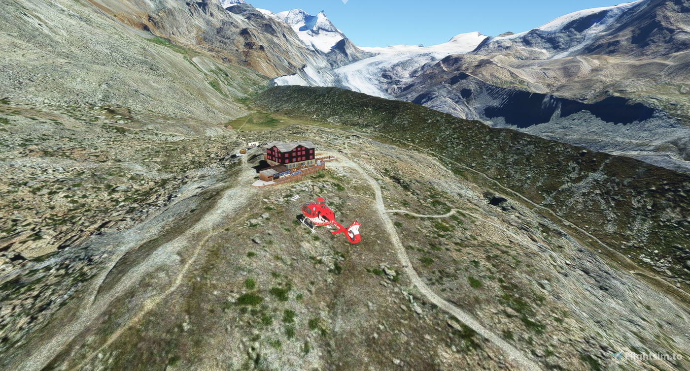 Fluhalp / Bergasthof Flue for Microsoft Flight Simulator | MSFS