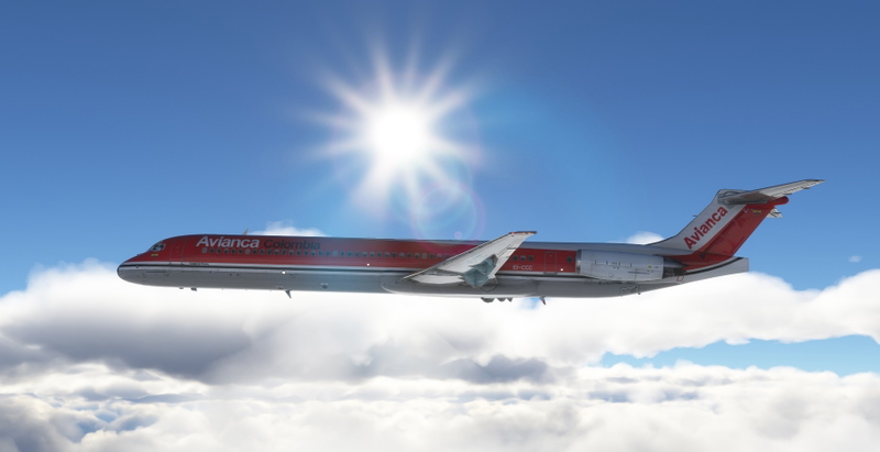 [Fly the Maddog X] Avianca Colombia McDonnell Douglas MD-82 Classic ...