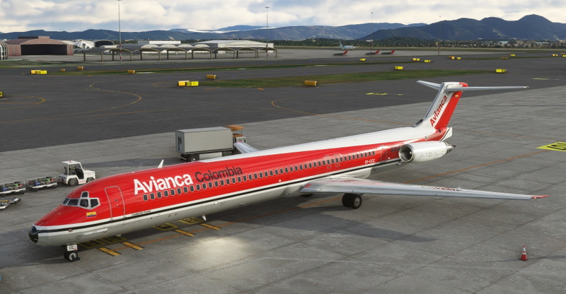 [Fly the Maddog X] Avianca Colombia McDonnell Douglas MD-82 Classic ...