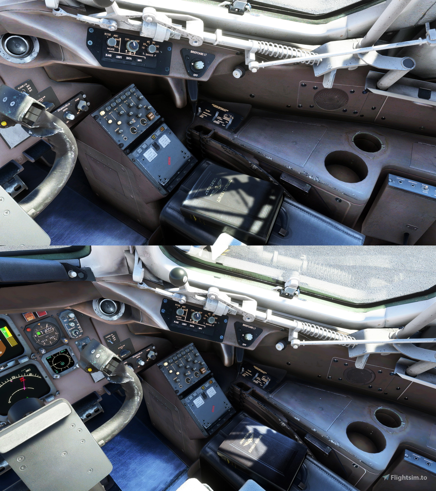 Fly the Maddog X cockpit overhaul Hires for Microsoft Flight Simulator ...
