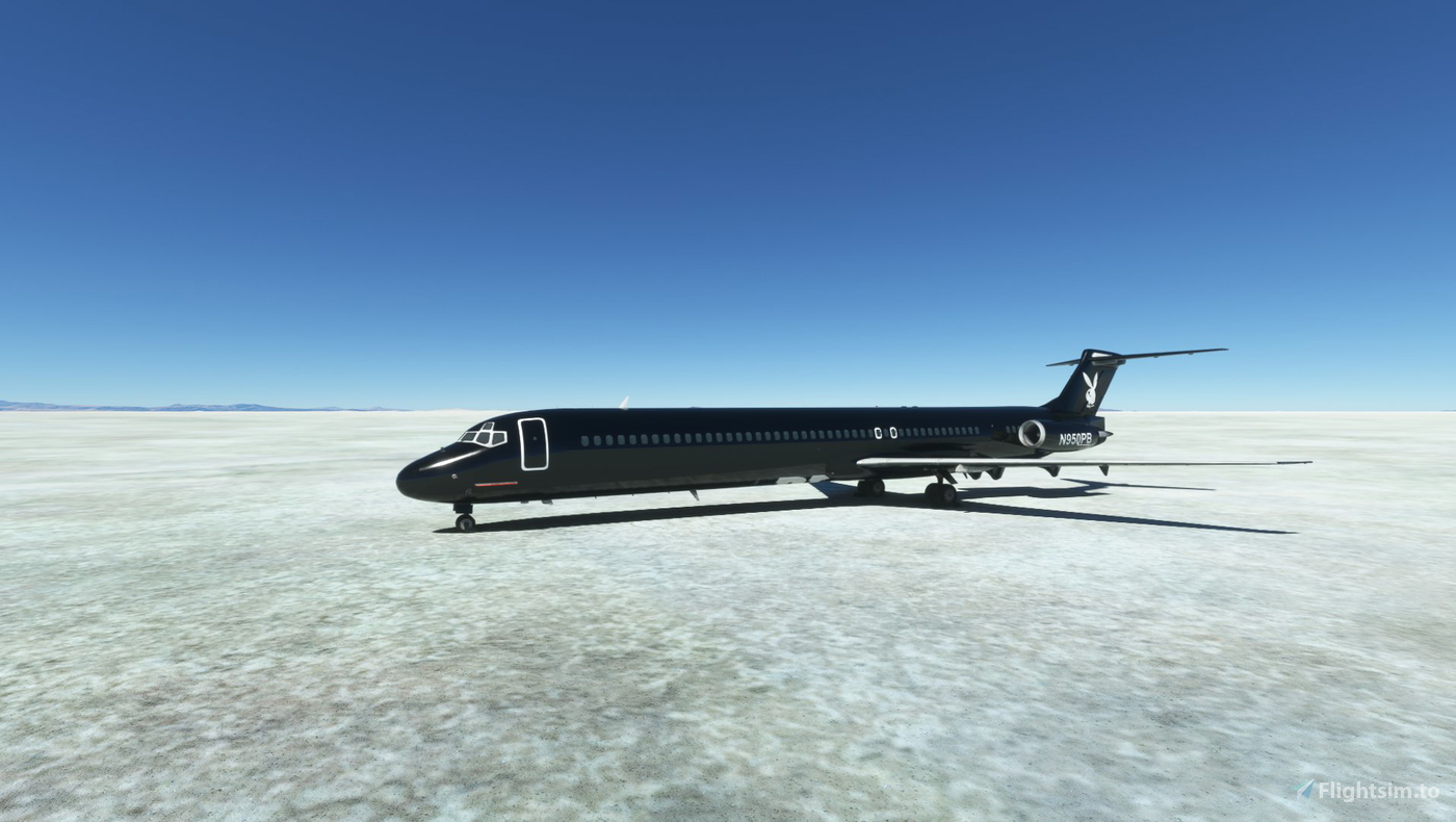 Fly the MadDog X Playboy MD82 N950PB pour Microsoft Flight Simulator | MSFS