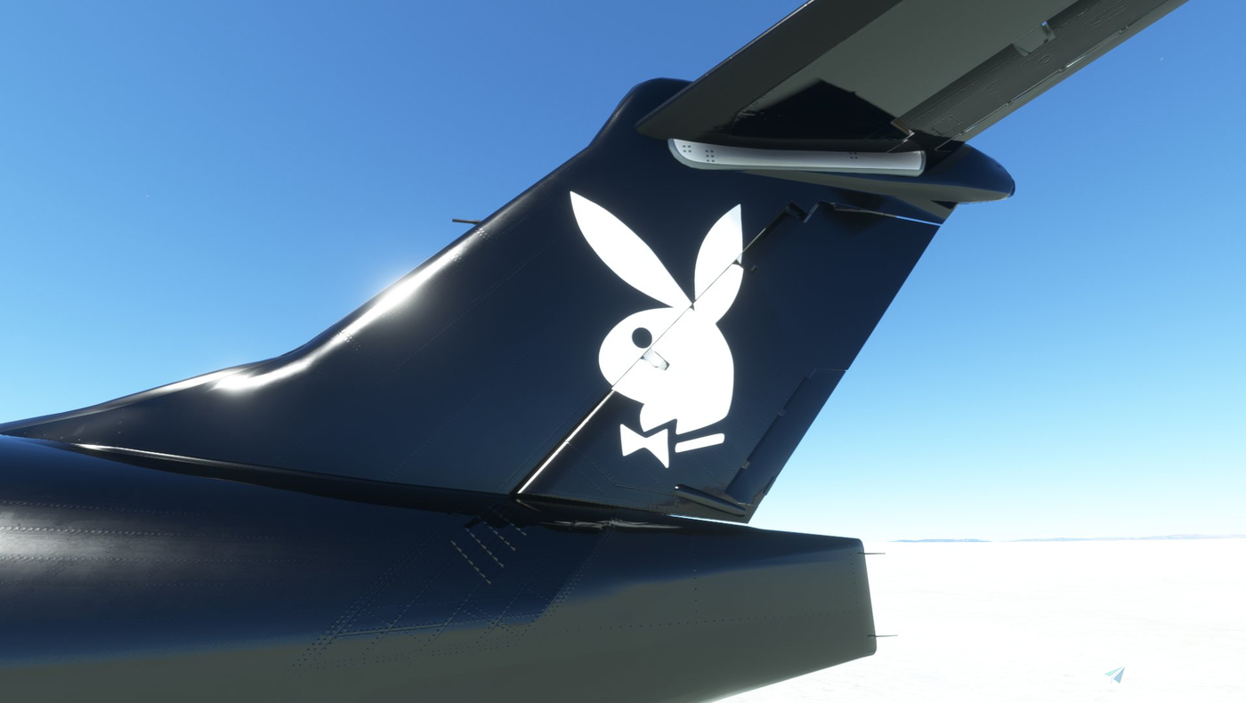 Fly the MadDog X Playboy MD82 N950PB for Microsoft Flight Simulator | MSFS