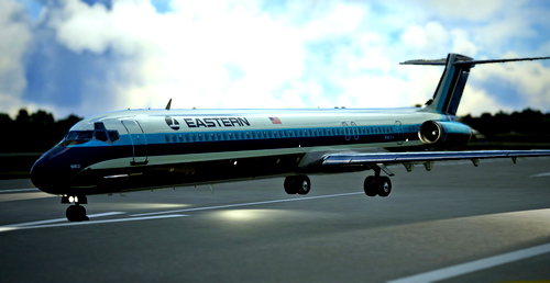 FlytheMaddog X MD-82 Eastern Air Lines WhisperJet (*non-chrome version ...