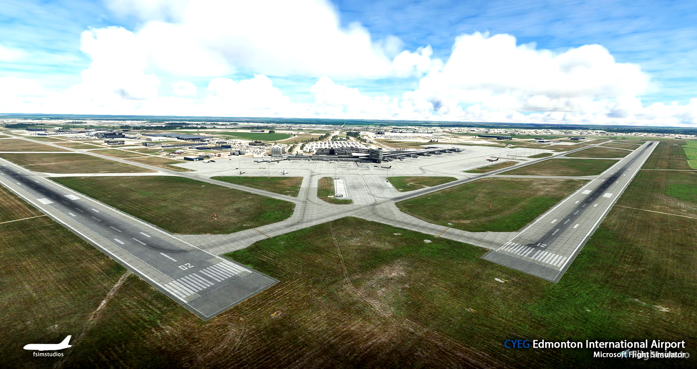 FSimStudios | CYEG - Edmonton International Airport for MSFS
