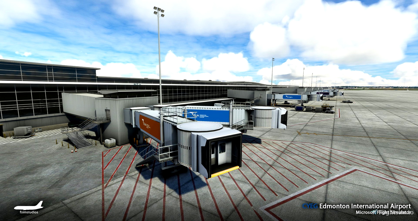 FSimStudios | CYEG - Edmonton International Airport for MSFS