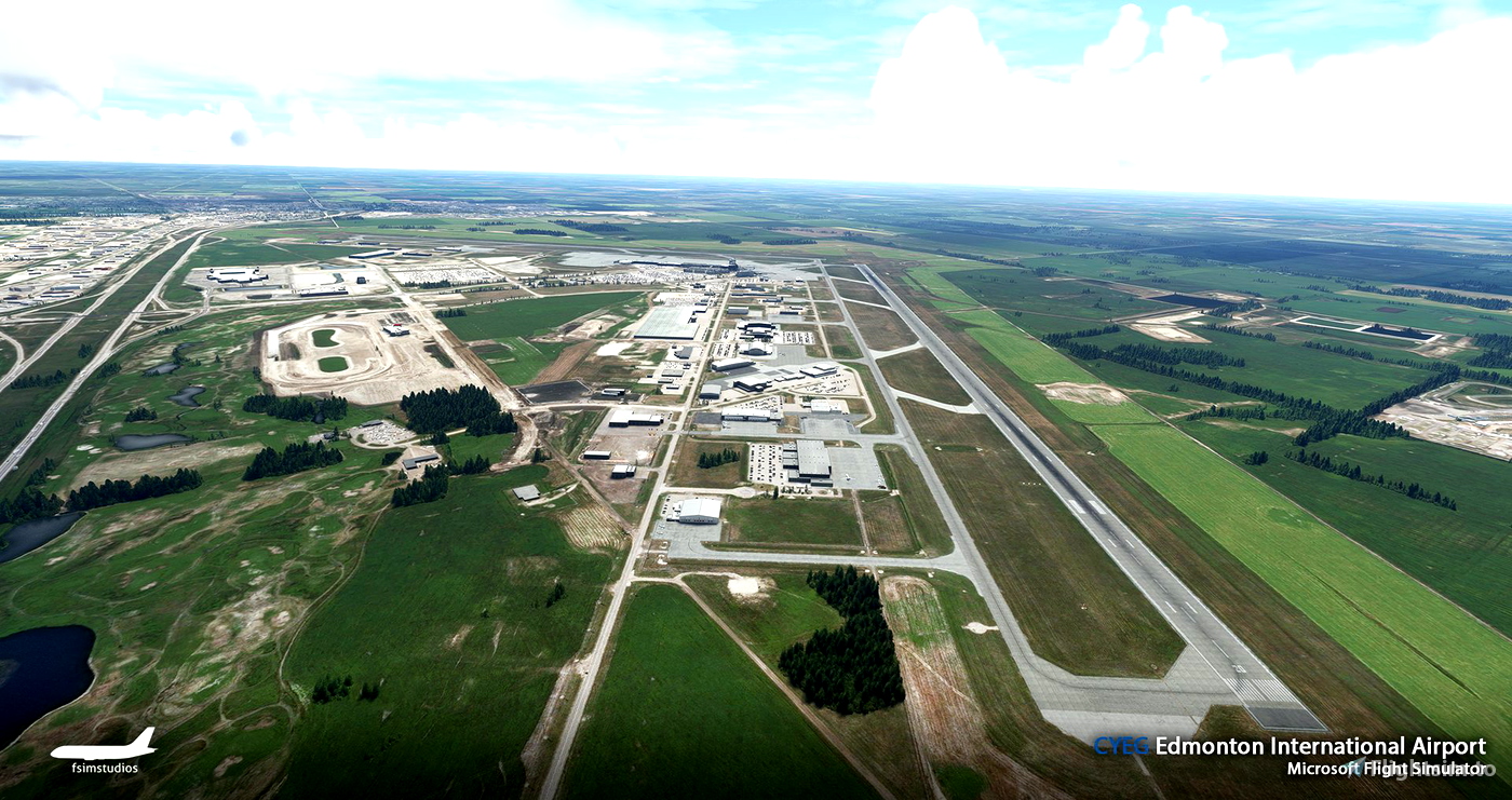FSimStudios | CYEG - Edmonton International Airport for MSFS