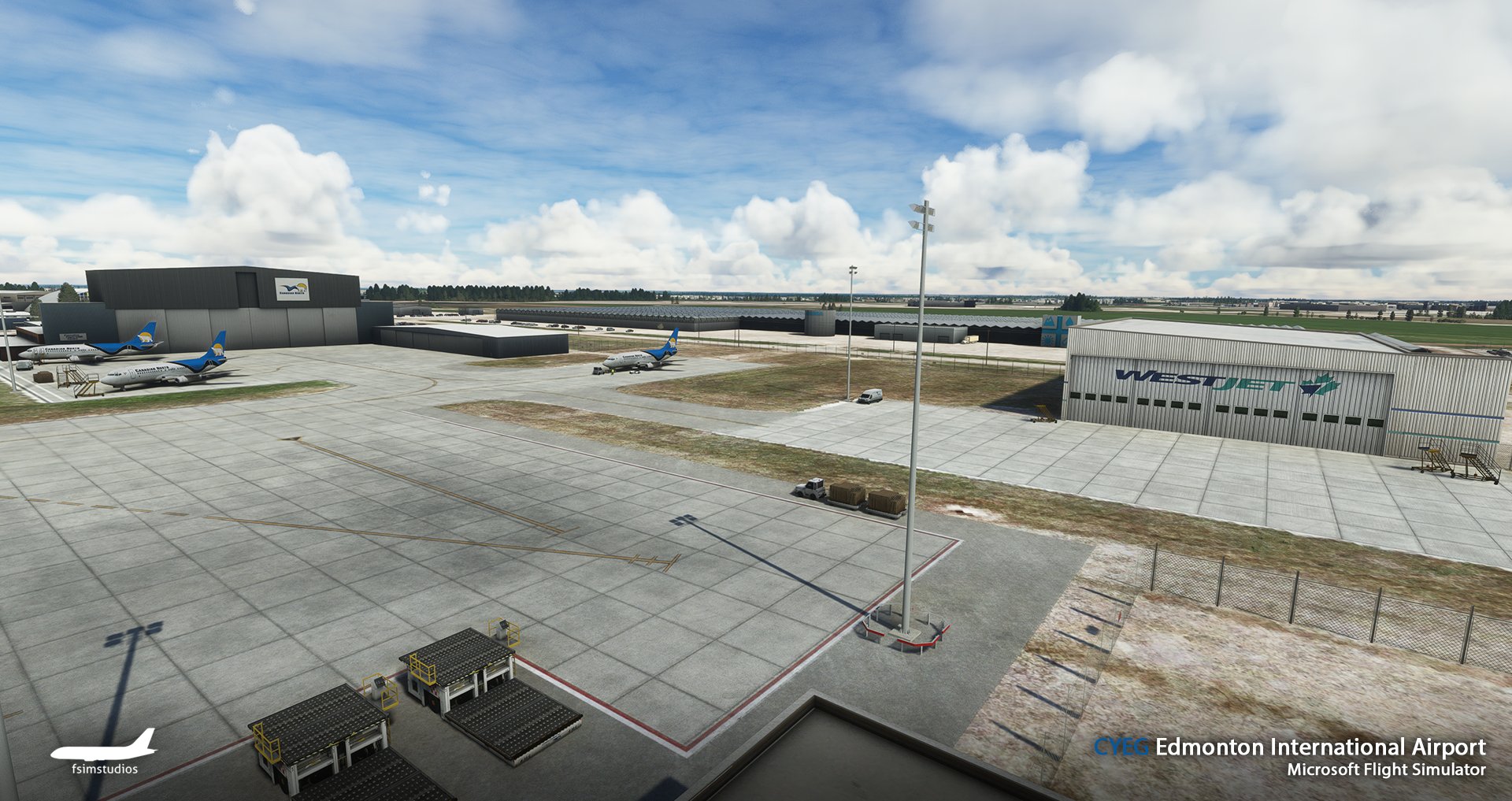 FSimStudios - CYEG - Edmonton International Airport for Microsoft ...